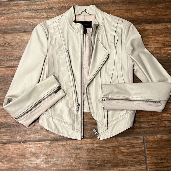 BCBG | Jackets & Coats | Bcbc Leather Jacket | Poshmark